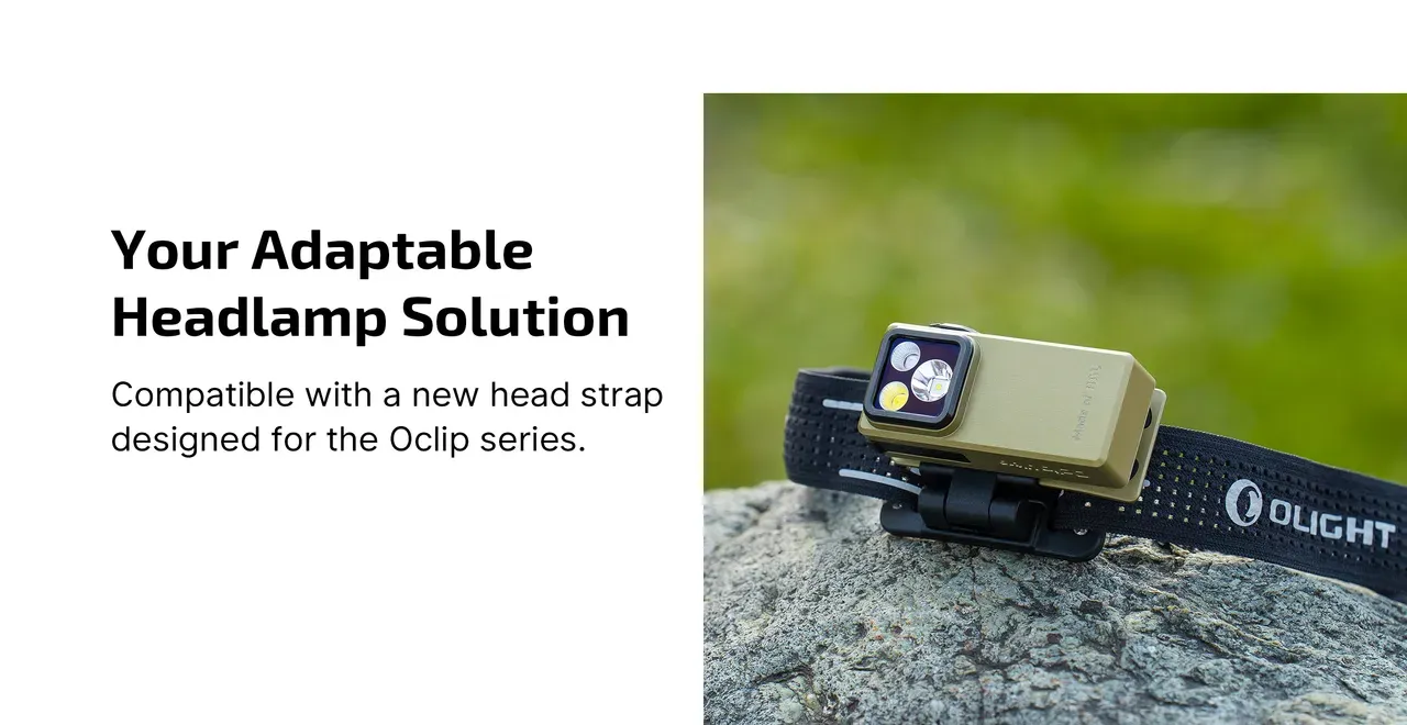Oclip Ultra EDC Flashlight 3 in 1 Clip On UV Flood Spot Light - Olight ...