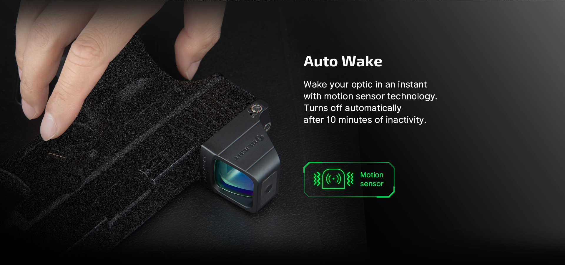 Osight 3 MOA Red Dot Sight & Charging Cover - Olight Canada