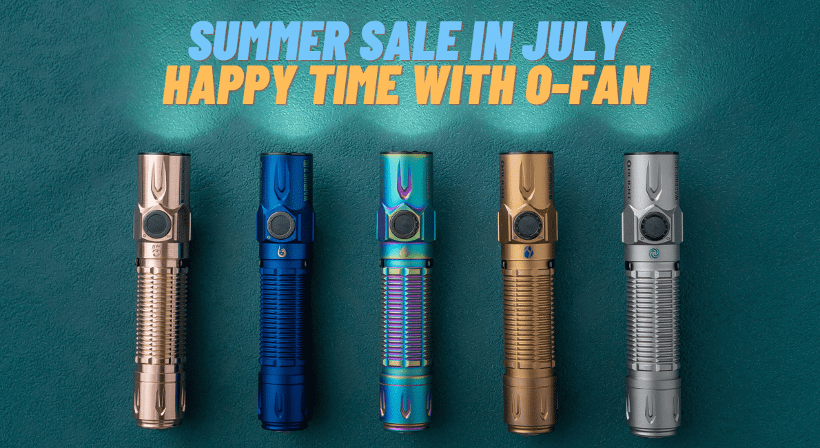 Summer Sale in July, Happy Time with O-fan