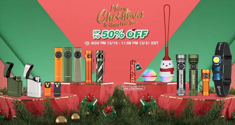 Twinkle and Shine: Discover Olight's Magical Christmas Collection!