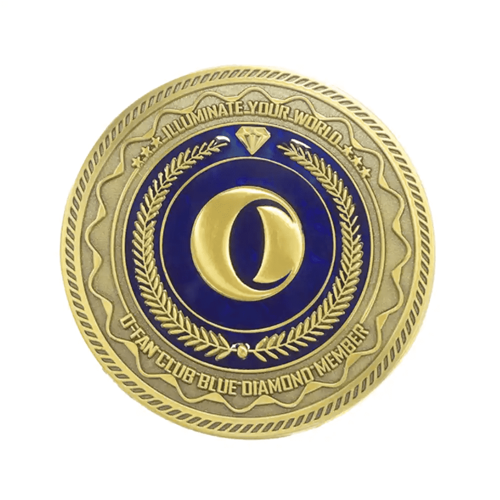 Blue Diamond Commemorative Coin Exclusive Edition for Members - Olight ...