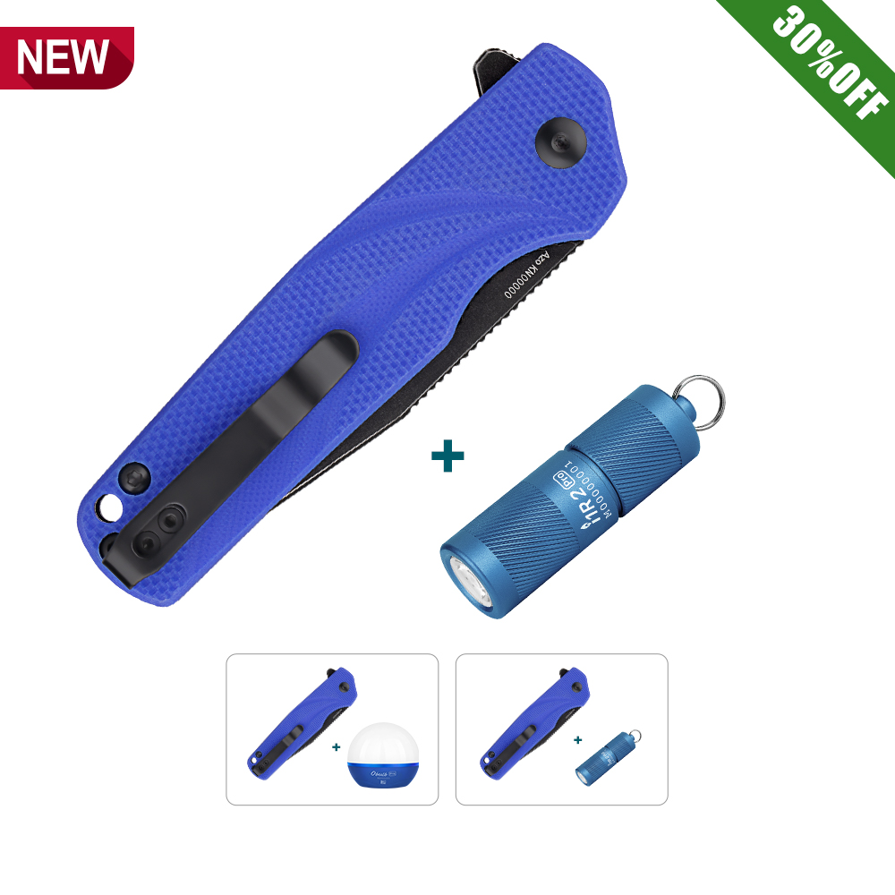 Olight Ratel Blue Folding Knife Bundle | Olight CA - Olight Canada