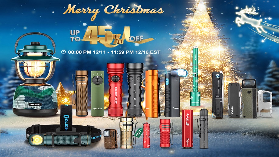 Discover Olight's December Christmas New Arrivals