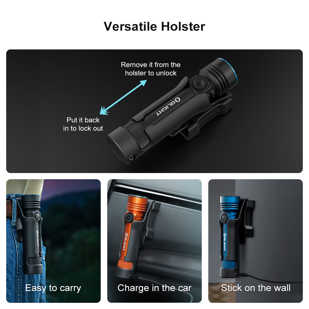 Olight Seeker 4 Pro High Power Rechargeable Flashlight | Buy in Canada ...